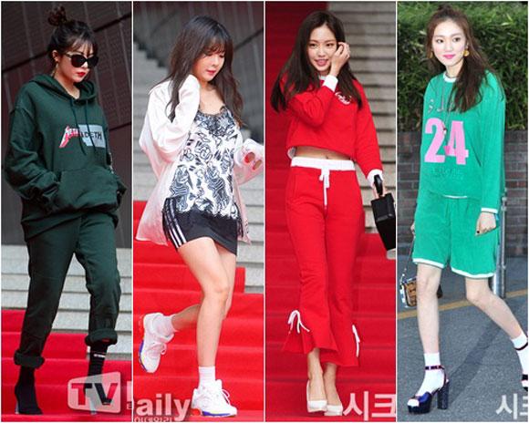 현아 손나은 이성경, 2016 핫 트렌드 ‘애슬레저룩 완전 정복’ (SFW 2016FW)