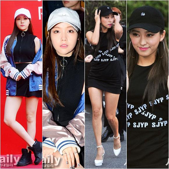 민아·보라, 볼캡 하나로 ‘패셔니스타’ 되는 스타일팁 (SFW 2016FW)